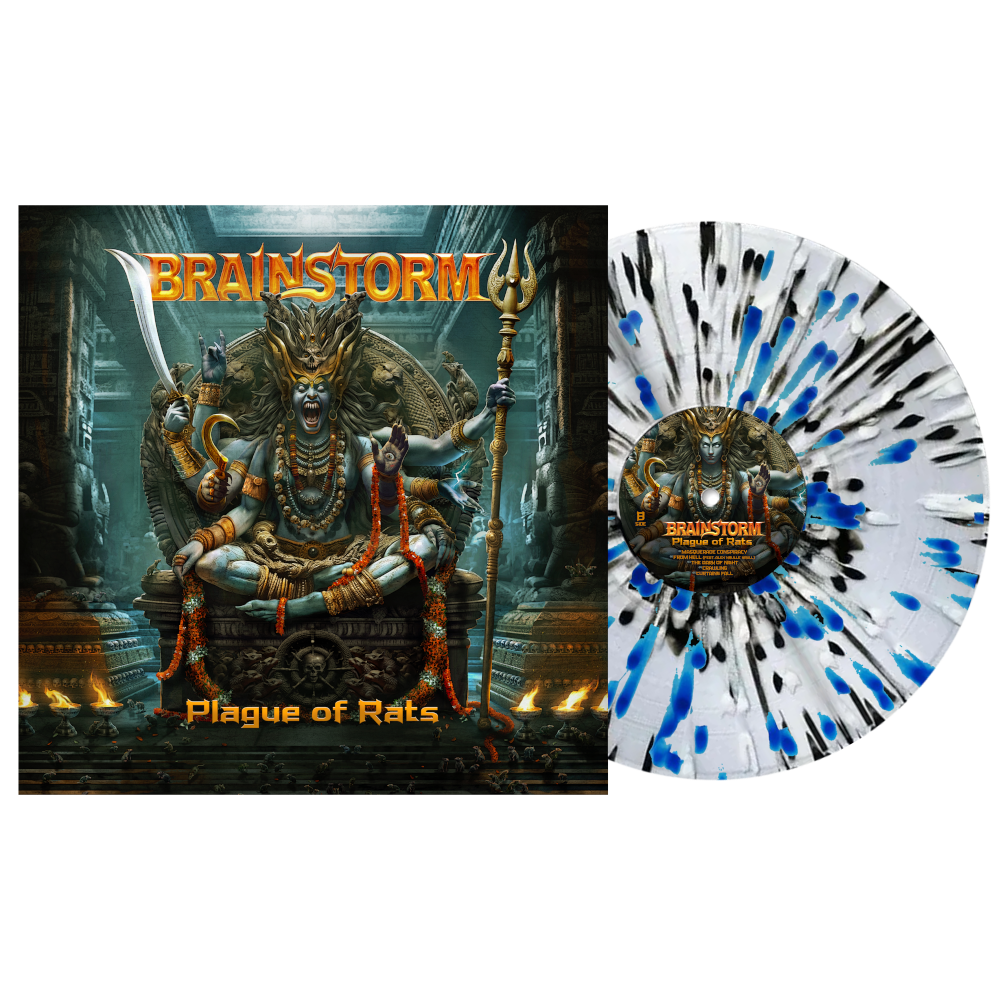 Brainstorm - Plague of Rats Shiva Blue Splatter 1LP Vinyl – RPM