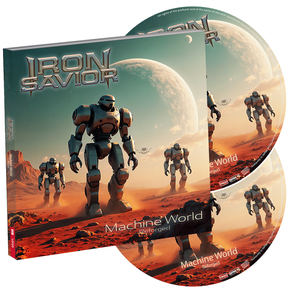 Iron Savior Reforged Machine World 2CD Digipak – RPM